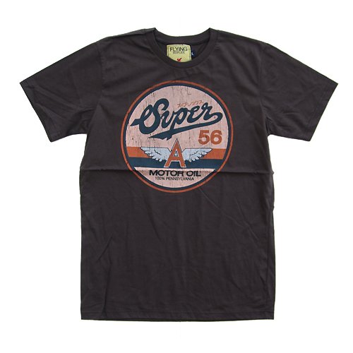 FLYING SUPLEX hot new design vintage style o neck t shirt FL25