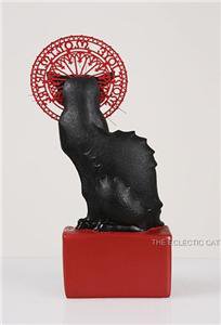 LE CHAT NOIR BLACK CAT STATUE SCULPTURE ARTIST STEINLEN