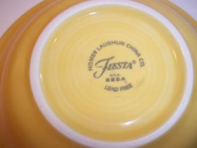 USA FIESTA PETWARE Fiestaware Porcelain FOOD BOWL DISH For Cats & Small ...