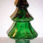 BLENKO HANDMADE GLASS CLOVER GREEN 8.75" CHRISTMAS HOLIDAY TREE Made in ...
