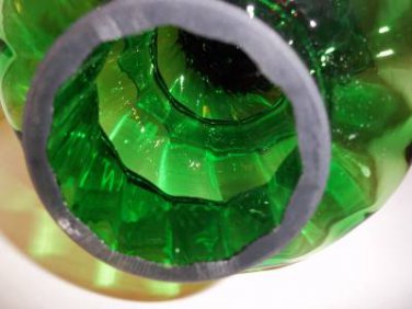 BLENKO HANDMADE GLASS CLOVER GREEN 8.75" CHRISTMAS HOLIDAY TREE Made in ...