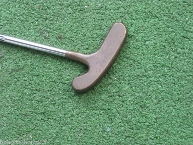 ACUSHNET BULLSEYE PUTTER JOHN REUTER JR. PUTTER GOLF CLUB SDF 5 A LH ...