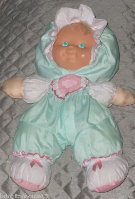 1990 FISHER PRICE FP SHERI GREEN Kids Doll Puffalump Puffalumps VHTF