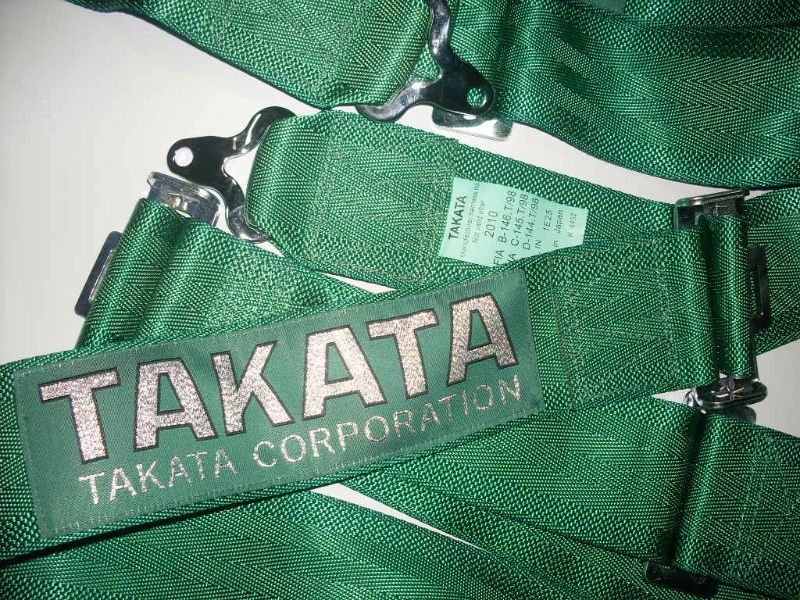 TAKATA Racing Satefy Seat Belt FIA 2015 3 inches/4Point