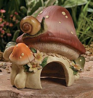 Frog House Garden Yard Decor