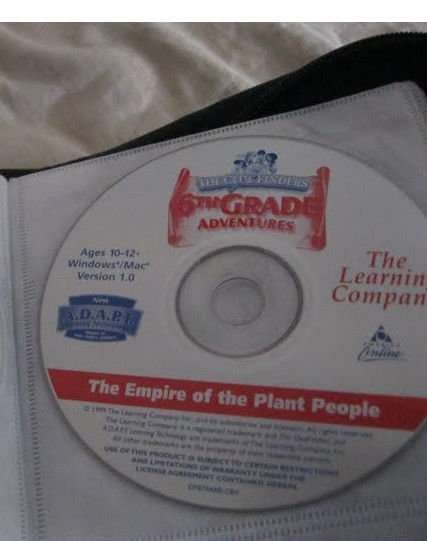 Cluefinders 6th Grade Adventures The Empire of the Plant People Disc 1 ...