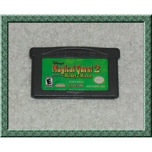 DISNEY'S MAGICAL QUEST 2 game for the GameBoy Advance GBA