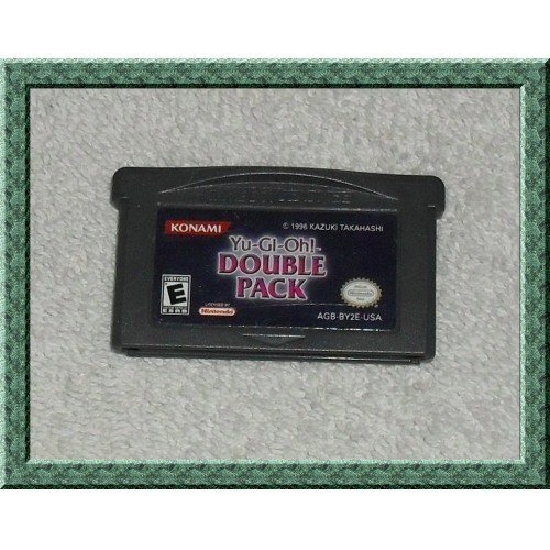 YU GI OH DOUBLE PACK game for the GameBoy Advance GBA