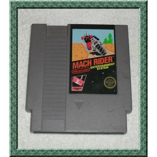MACH RIDER video game for the Nintendo NES system