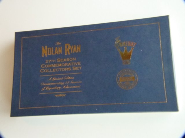 Nolan Ryan 27th Season Commemorative Watch Collectors Set