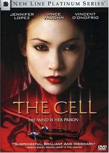 The Cell DvD - Jennifer Lopez, Vince Vaugn and Vincent D'Onofrio