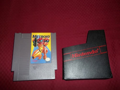 Metroid (Nintendo, 1987) YELLOW Label Dust Cover RARE!