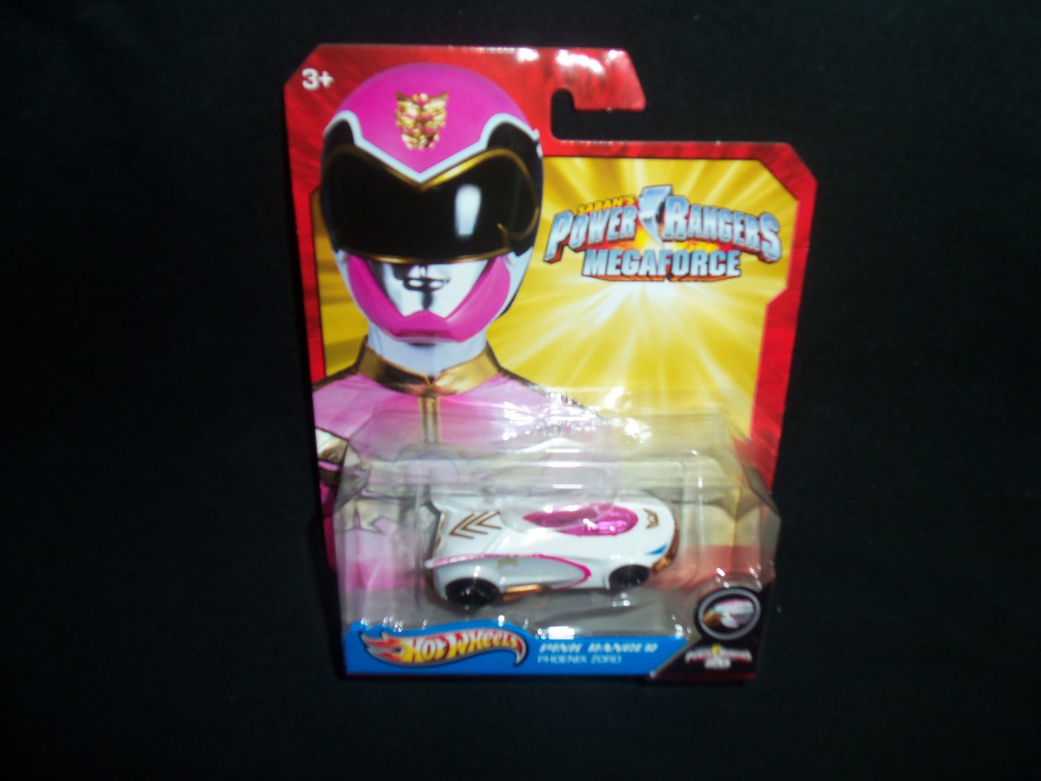 Hot Wheels Power Rangers Mega Force Pink Ranger Rare