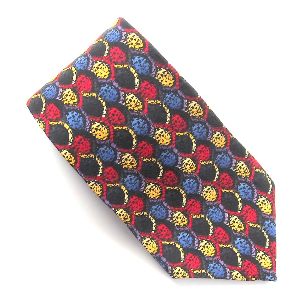 Cocktail Collection Wine Under Microscope Design Necktie Tie