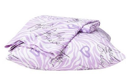 Justin Bieber Purple 4pc Comforter and Sheet Set / Sheets / Bieber Fever!