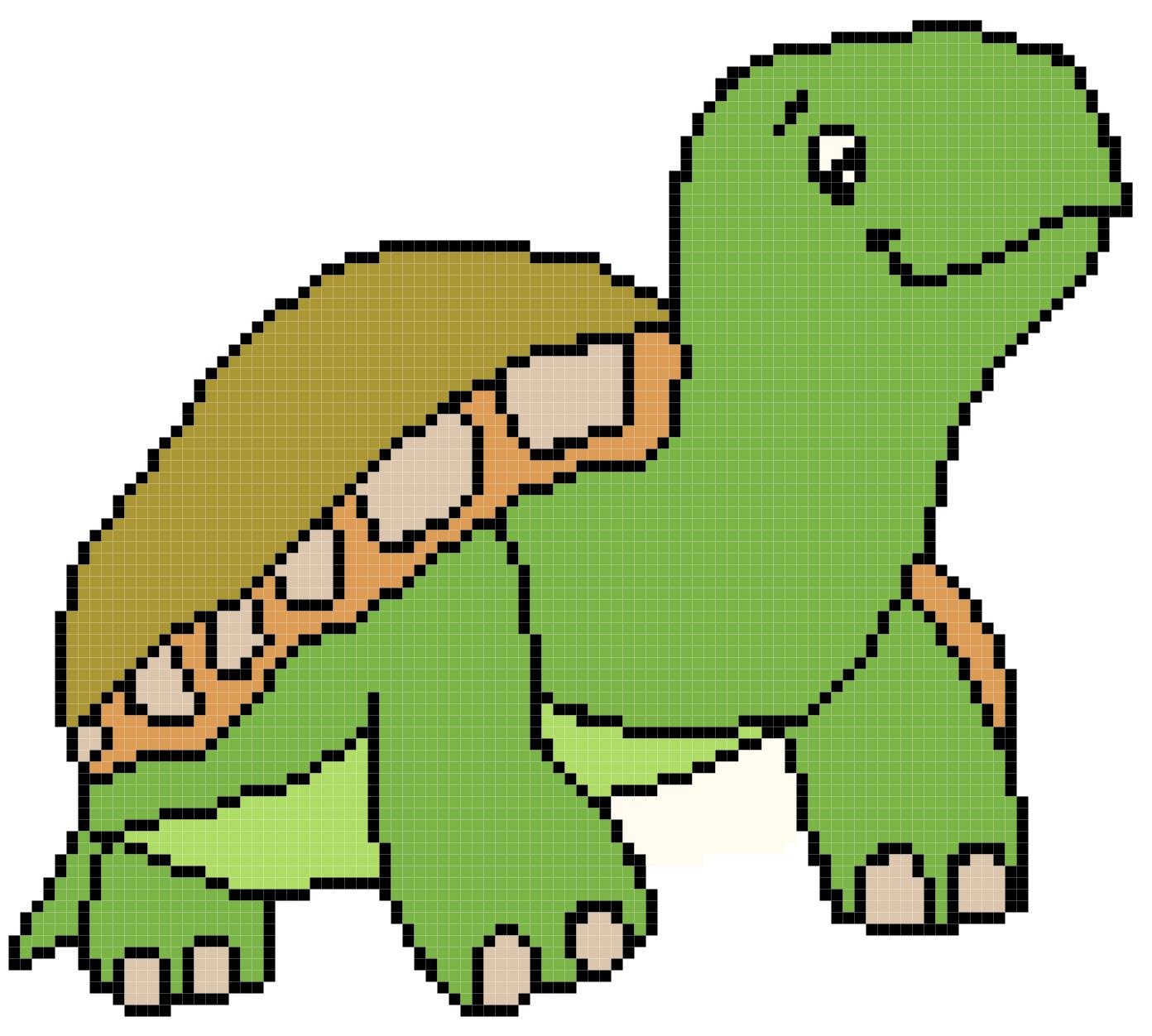 Timmy the Turtle Pattern Chart Graph