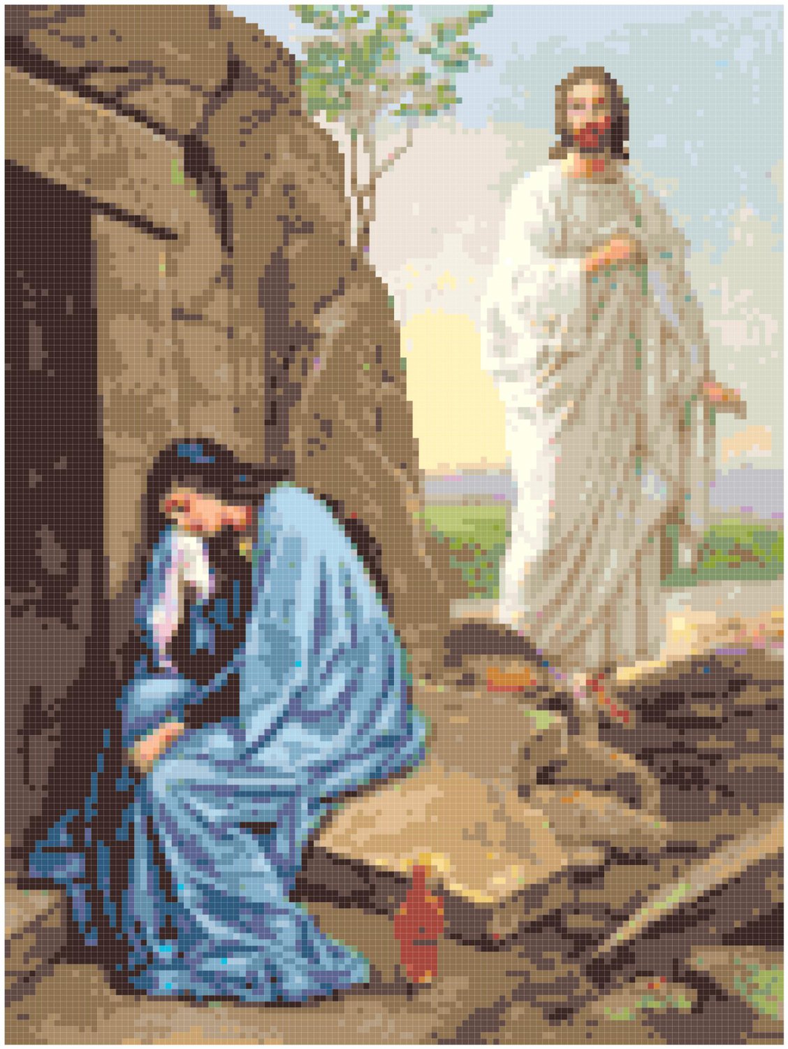 Resurrection Morning Pattern Chart Graph