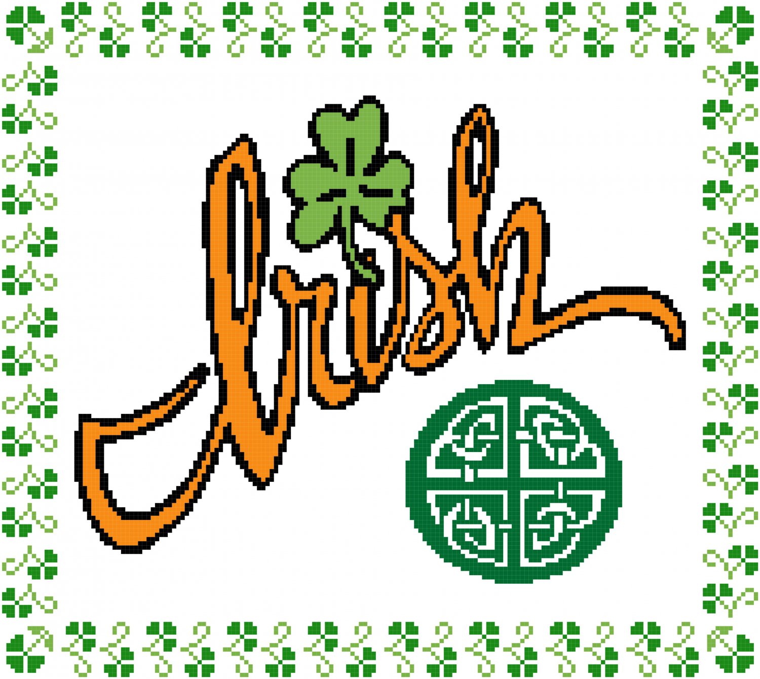 Irish! Pattern Chart Graph