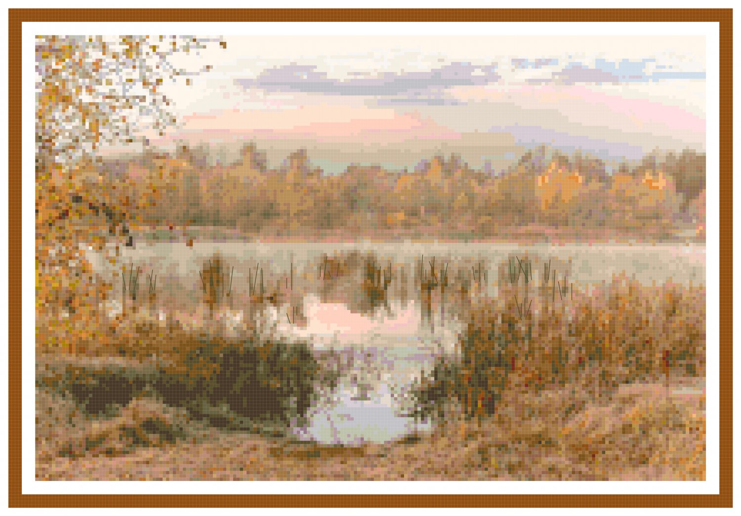 Hunter's Lake Pattern Chart Graph