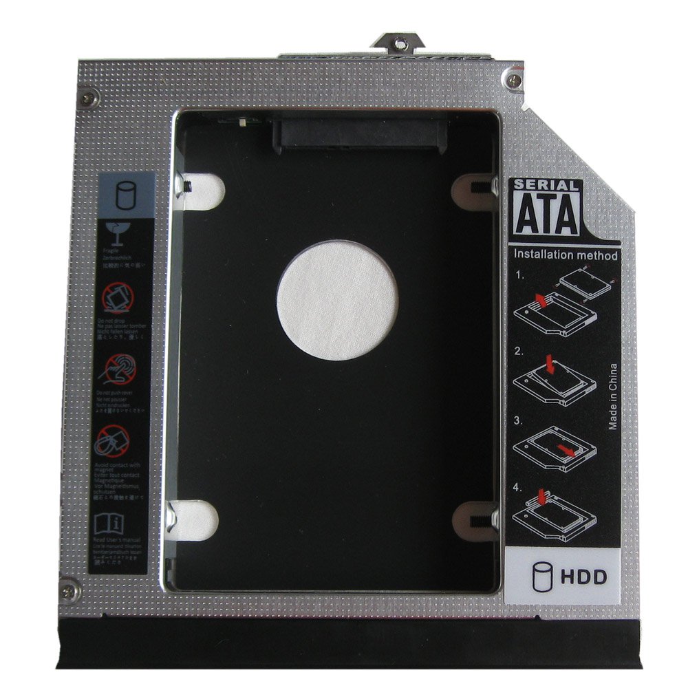 For HP EliteBook 8440w 8530w 8540w 8730w 8740w 2nd HDD SSD hard drive Caddy