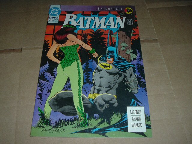 Batman #495 Starring POISON IVY, VERY FINE+ (DC Comics 1993) Save ...