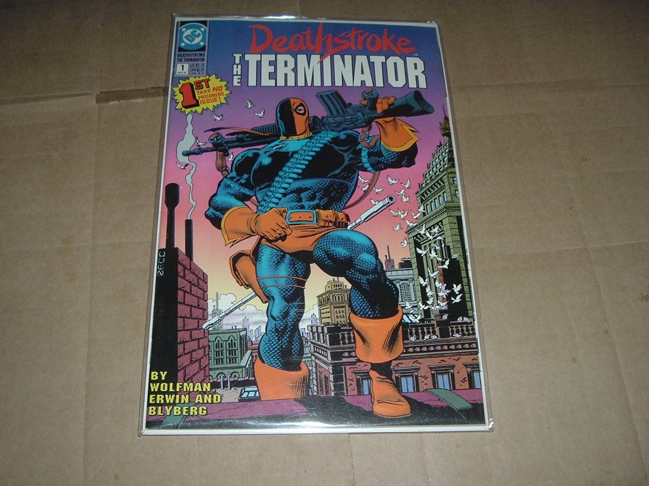 Deathstroke: The Terminator #1 RARE & NEAR MINT- (DC Comics 1991 Slade ...