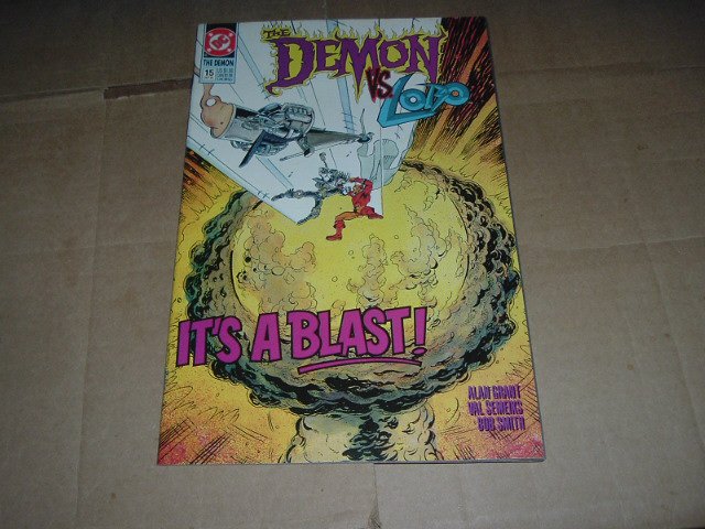 The DEMON #15 vs versus LOBO, VF (DC Comics 1991) Save $$$ with Flat ...