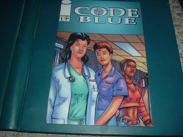 Code Blue 1-shot Special Graphic Novel GN VF+/NM- (Jimmie Robinson pre ...