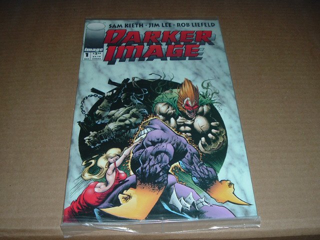 NEW SEALED Darker Image #1 with Bloodwulf Card (1st Image Comics Maxx ...