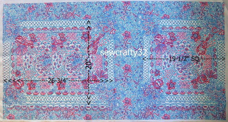 Pinchers Picnic Cotton Poplin Panel Fabric 27" x 53"