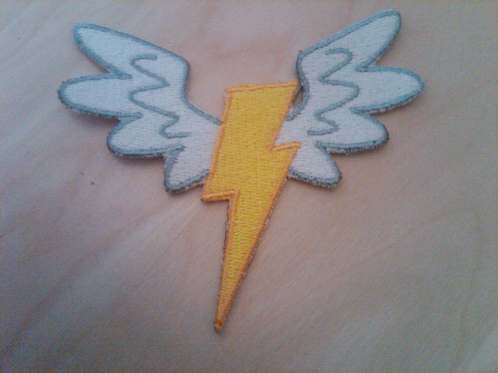 Grey Wonderbolts Emblem Patch 4"