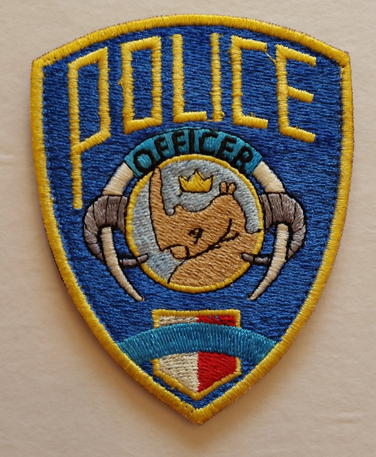 Zootopia Police Embroidered Patch