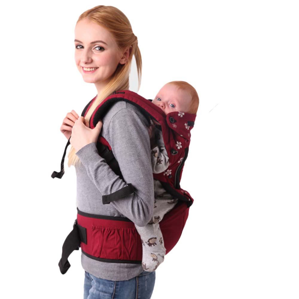 New 4 in 1 hip seat baby Backpack toddler shoulder carrier W Sunshine ...