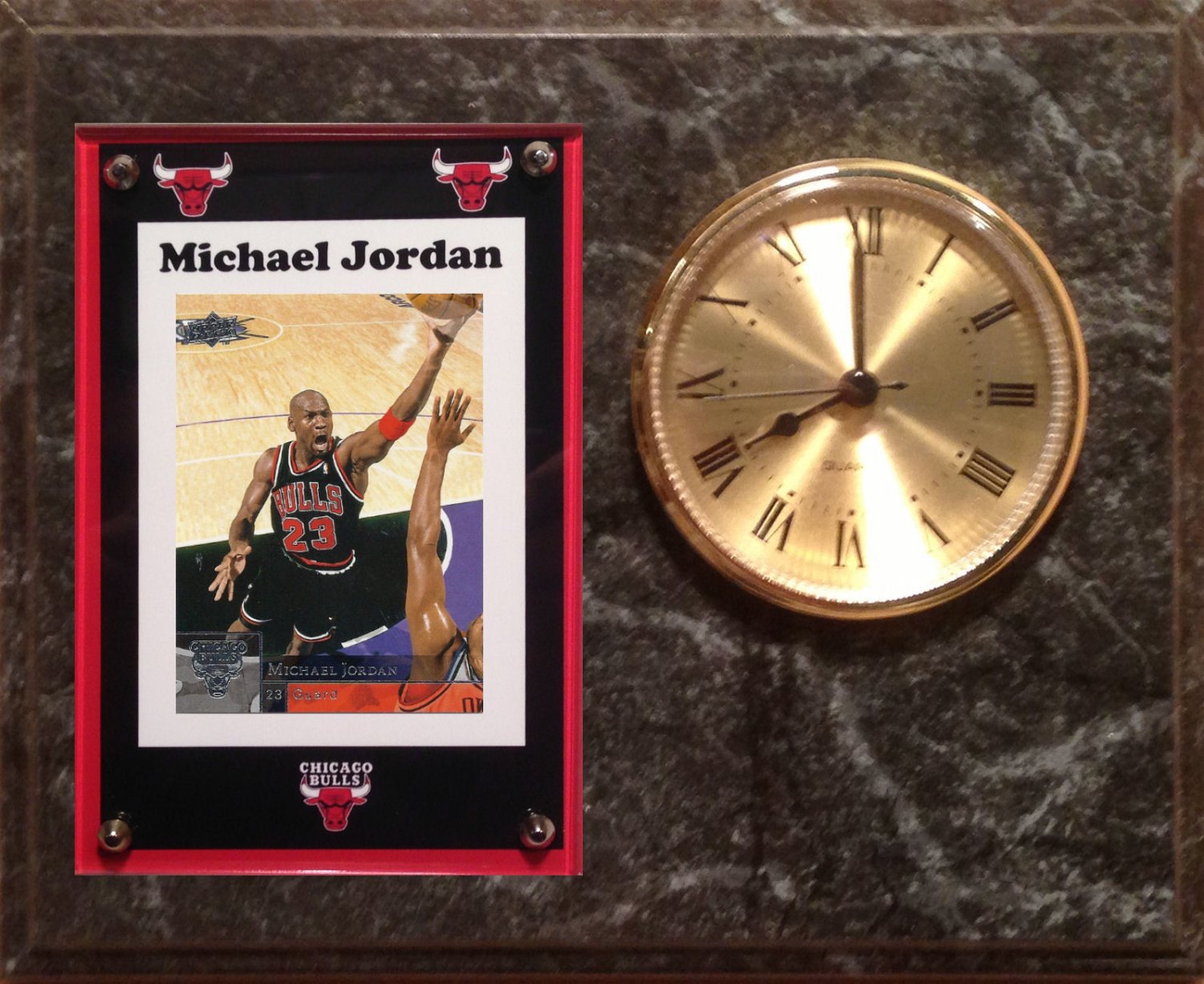 Michael Jordan Chicago Bulls clock.