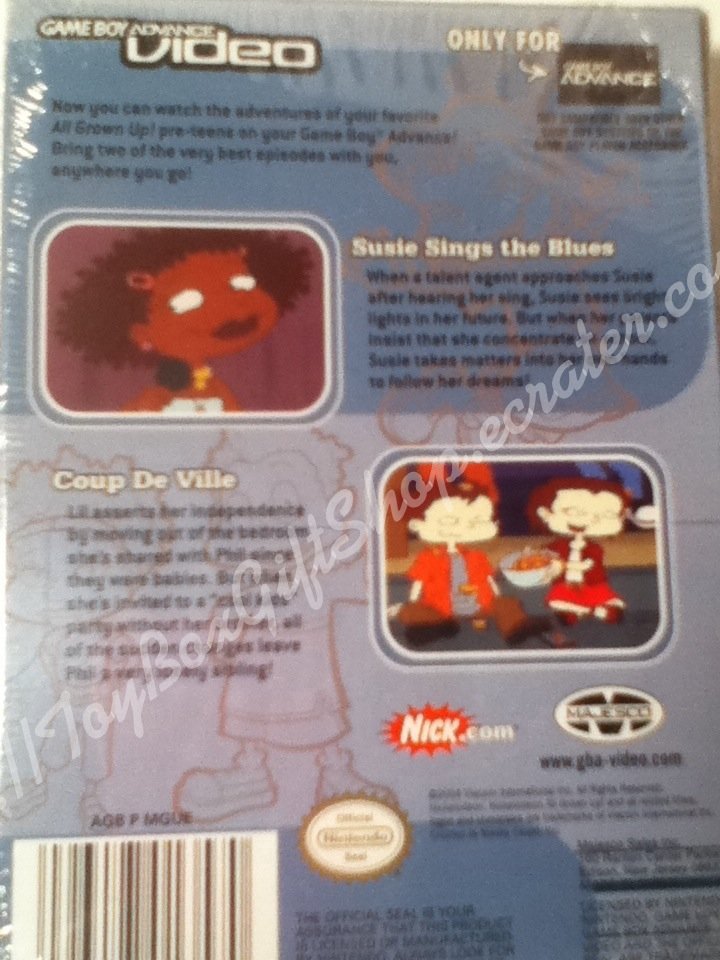 Nickelodeon All Grown Up! 2 Episodes: Susie, Coup De Ville Game Boy ...