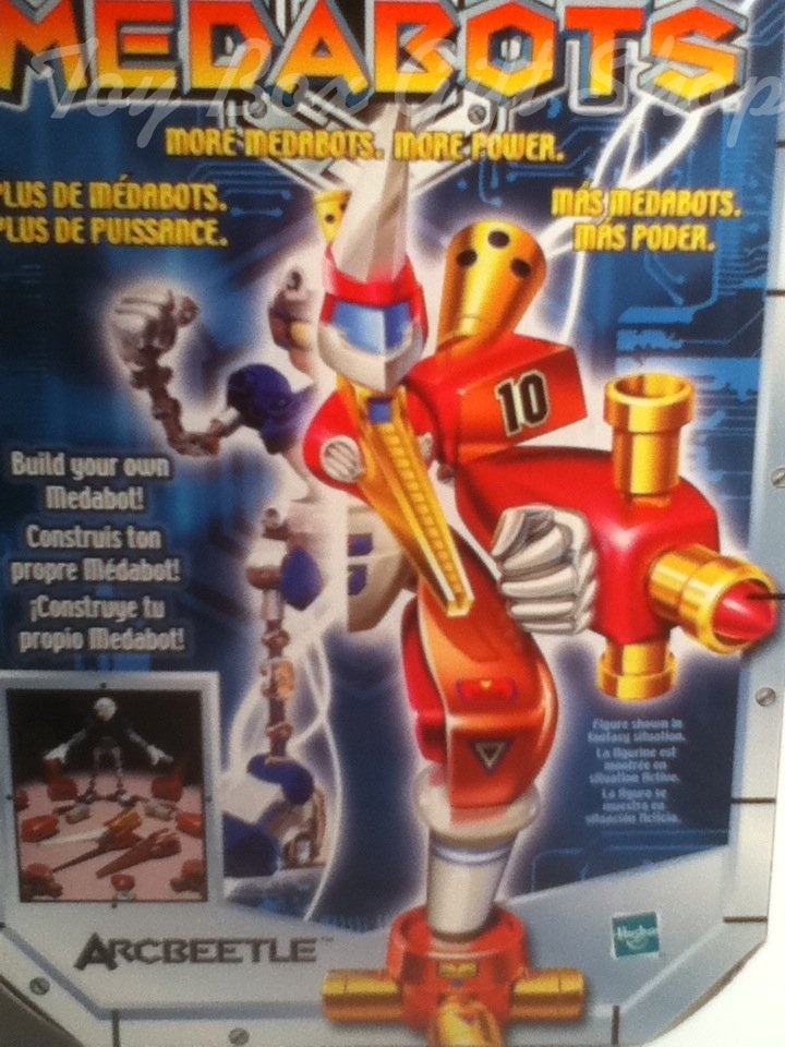 Medabots Arcbeetle Robot Action Figure Natsume Medarot Rare Japanese ...