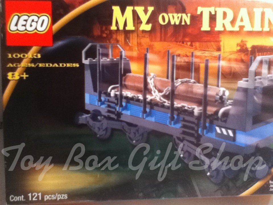 LEGO 10013 My Own Train 121 pcs Railcar Open Freight Wagon Retired Set ...