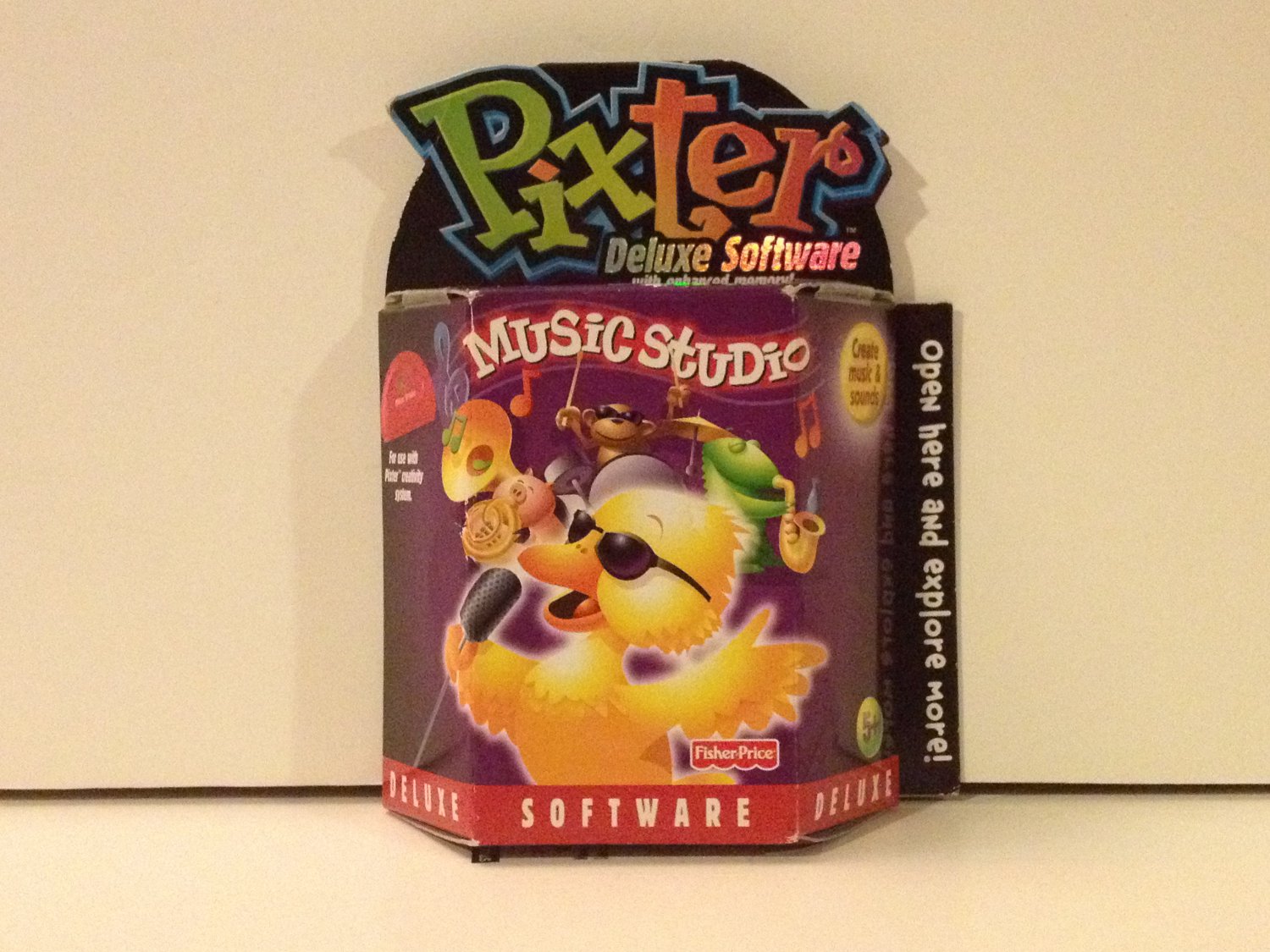 Pixter Deluxe Music Studio Software Enhanced Memory Expand your ...