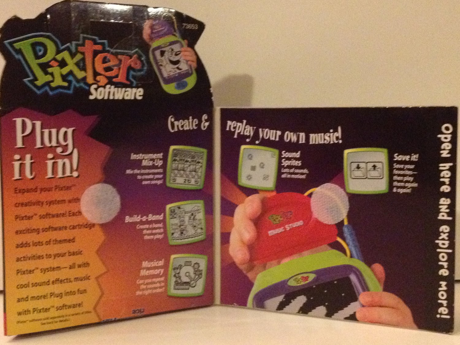 Pixter Deluxe Music Studio Software Enhanced Memory Expand your ...