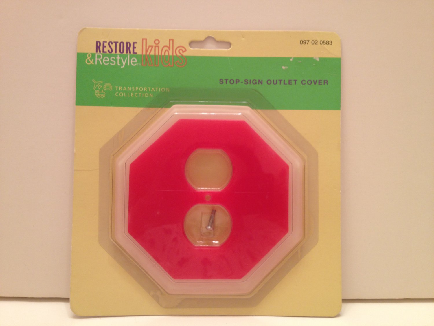 Stop Sign Outlet Cover Transportation Collection Restore & Restyle Kids ...