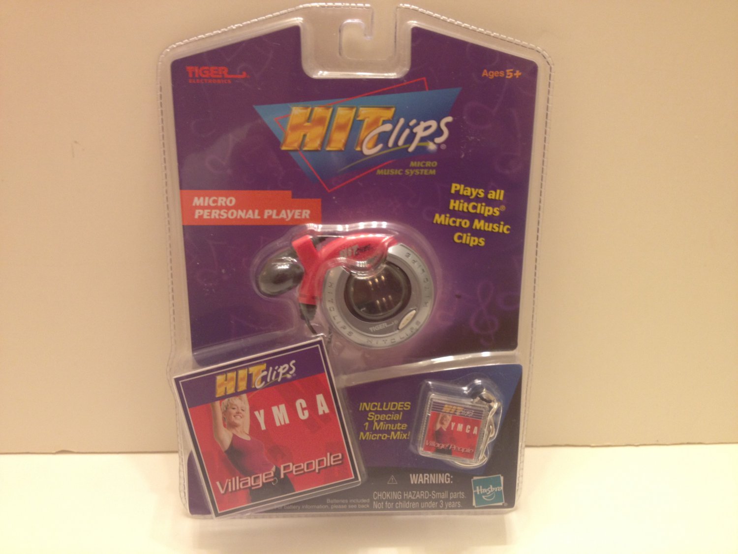 Hit Clips Village People YMCA Micro Personal PlayerHasbroTiger ...