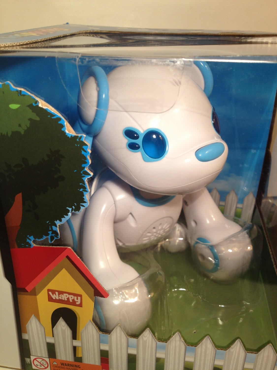 WappyDog & Nintendo DS Game Interactive Robotic Puppy 2 games in 1 ...