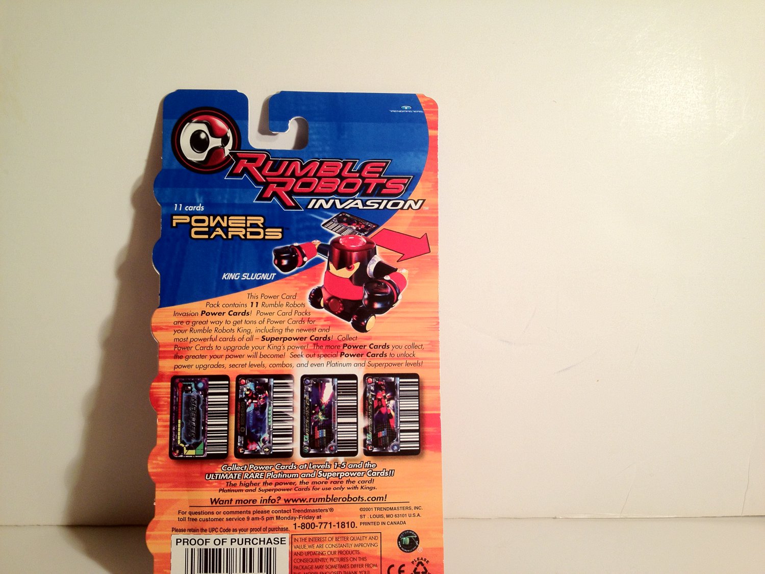 Rumble #Robots Invasion Power #Cards #Booster Pack 11 Cards included # ...