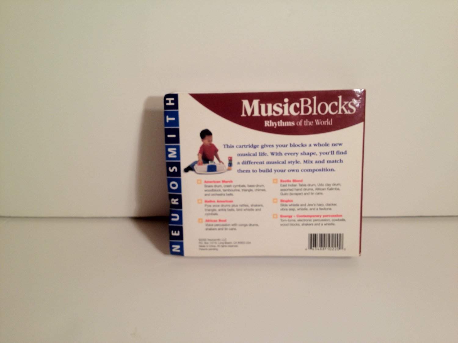 Rhythms of the World Neurosmith #MusicBlocks Cartridge SmartToys for developing minds Music Blocks