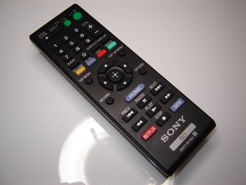 Sony RMT-B119A Blu Ray Remote Control for Sony BDP-S390