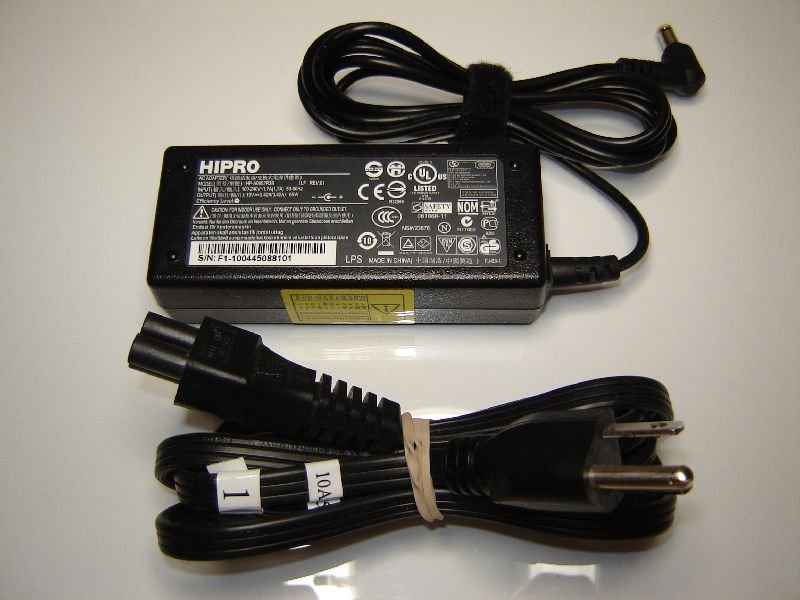 Original OEM HIPRO HP-A0652R3B 65 Watt 19V 3.42A Ac Adapter for Acer ...