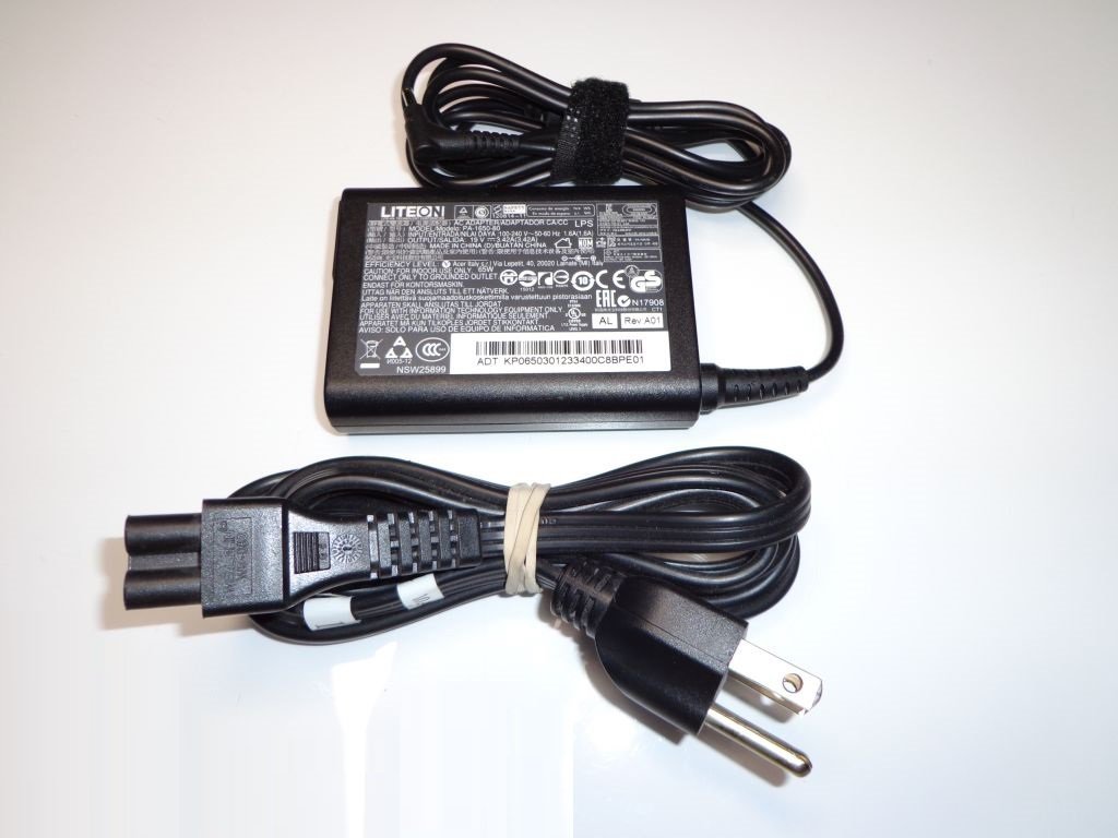 Original OEM LITEON Acer PA-1650-80 19V 3.42A Black Notebook Ac Adapter