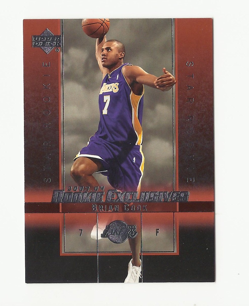 Brian Cook 2004 Upper Deck Rookie Exclusives Rookie Card #20 Los ...