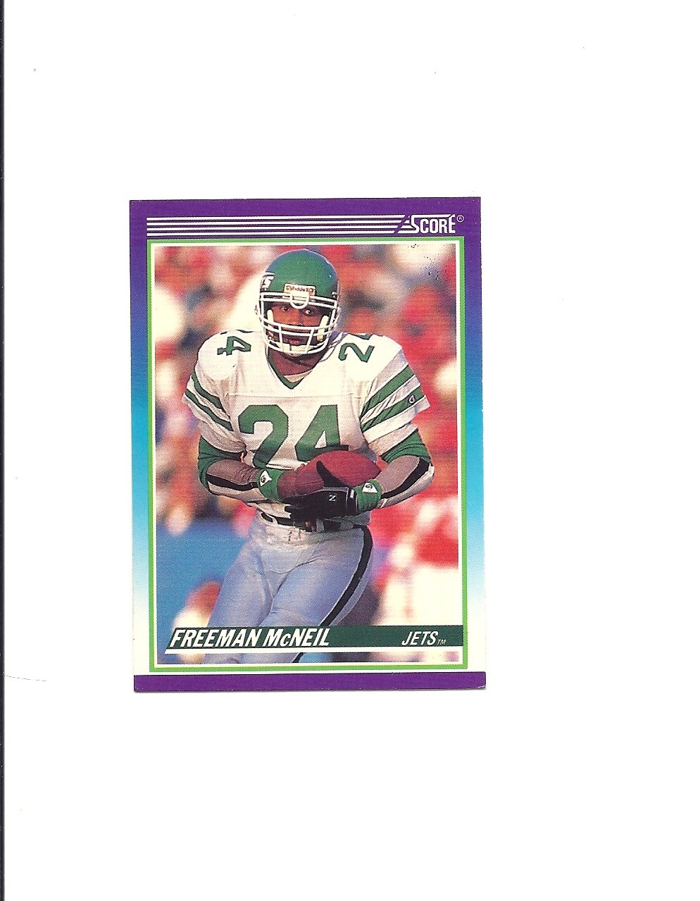 Freeman McNeil 1990 Score Card #473 New York Jets