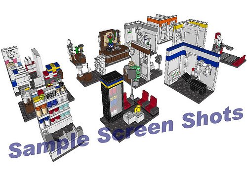 Custom Lego Hospital Instructions